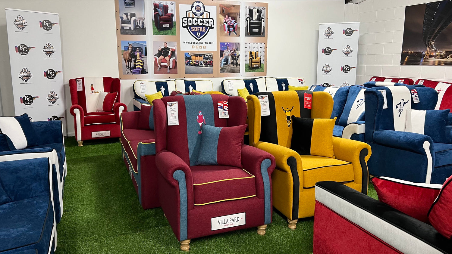 Soccer Sofas